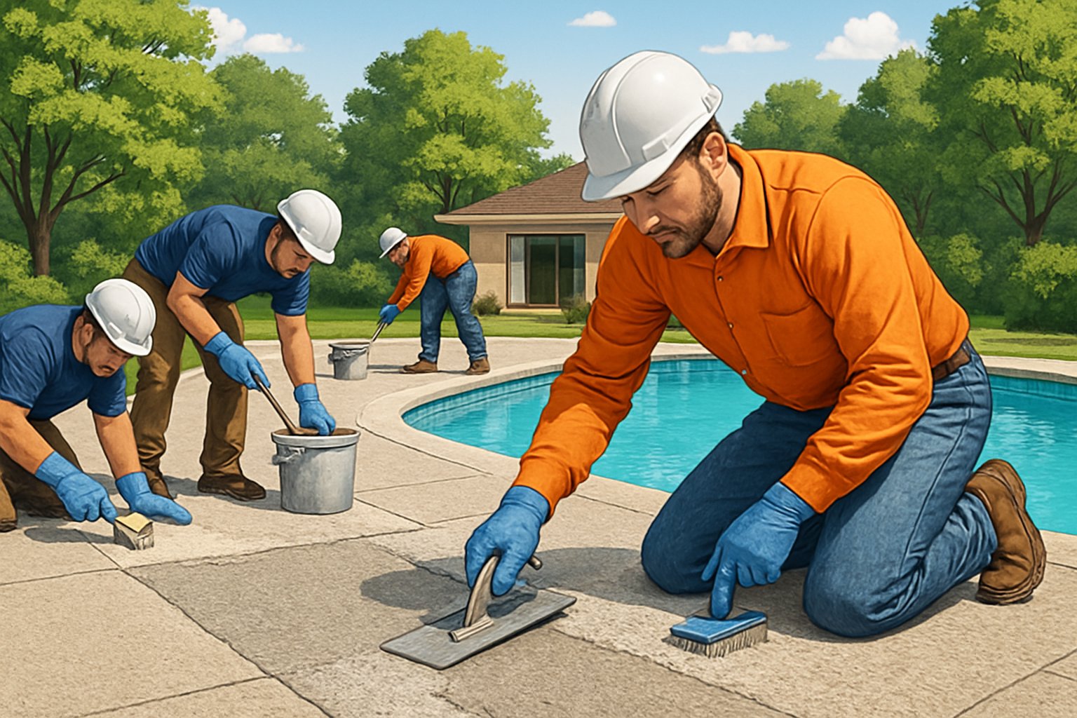 Arlington Pool Deck Repair: Restore & Enhance Your Outdoor Space - Dolphin Pool Services